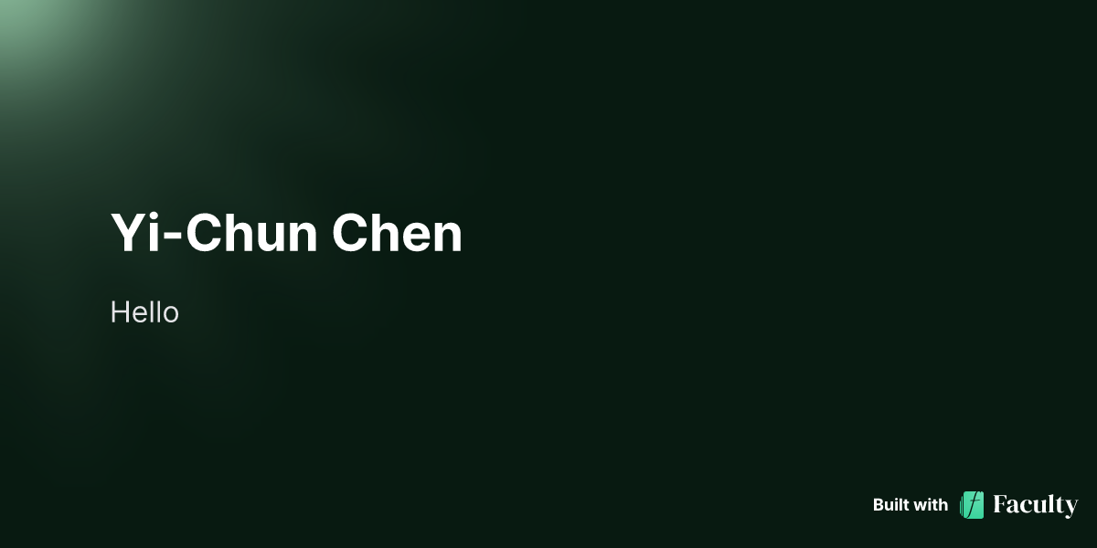 Yi-Chun Chen